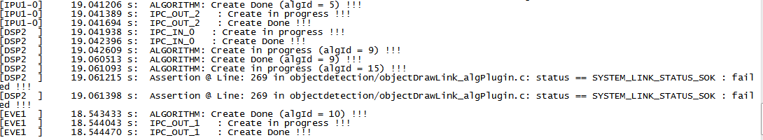 RTOS/TDA2: fail of a new use case - Processors forum - Processors - TI E2E support forums