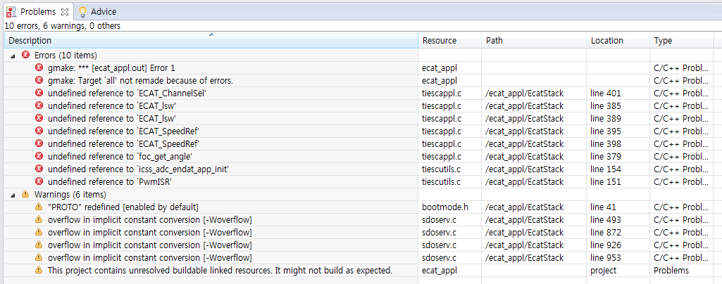 AM437x Ethercat Slave example Error - Processors forum - Processors - TI E2E support forums