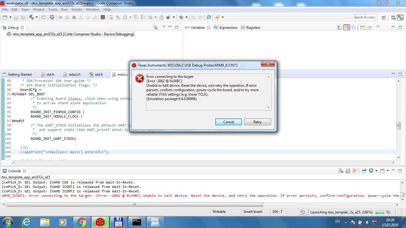 CCS/BEAGLEBOARD-X15: load the rtos on A15 + IPC M4, from sd-card - Processors forum - Processors ...