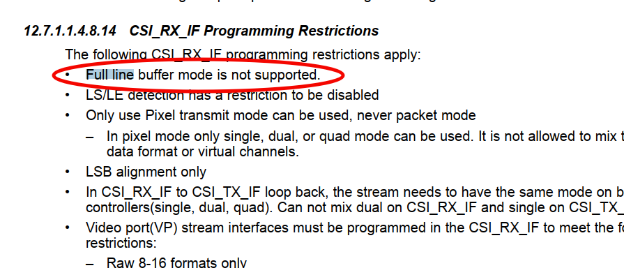 Tda4vm Tda4 Csirx Receiving Camera Data Problem Processors Forum Processors Ti E2e