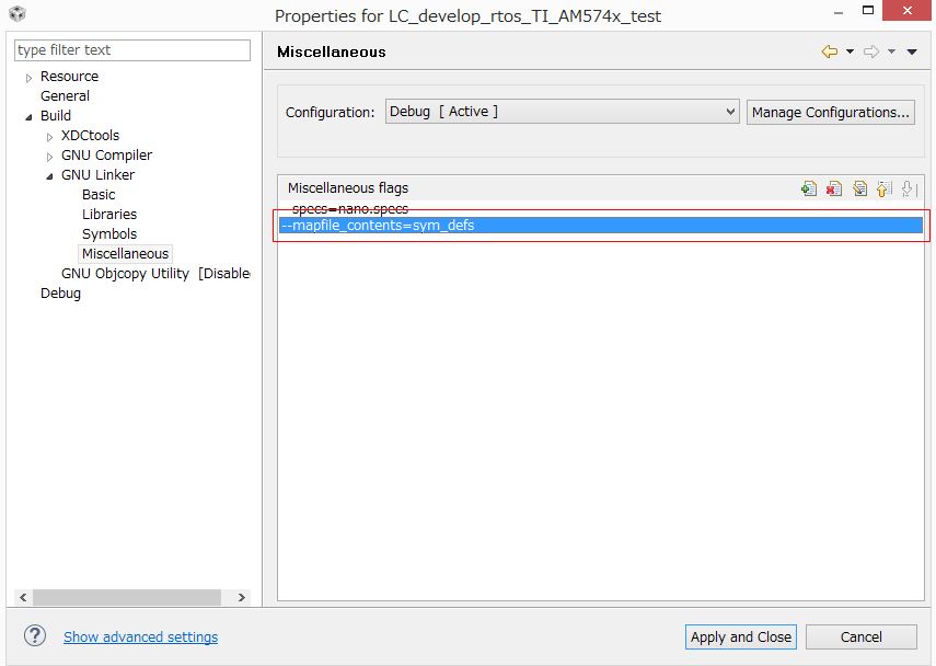 RTOS/AM5746: how to generate static variables information to map-file - Processors forum ...