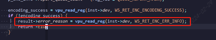 Tda4vh Q1 Wave5 Encode Error Code 0x1000000 Processors Forum Processors Ti E2e Support Forums
