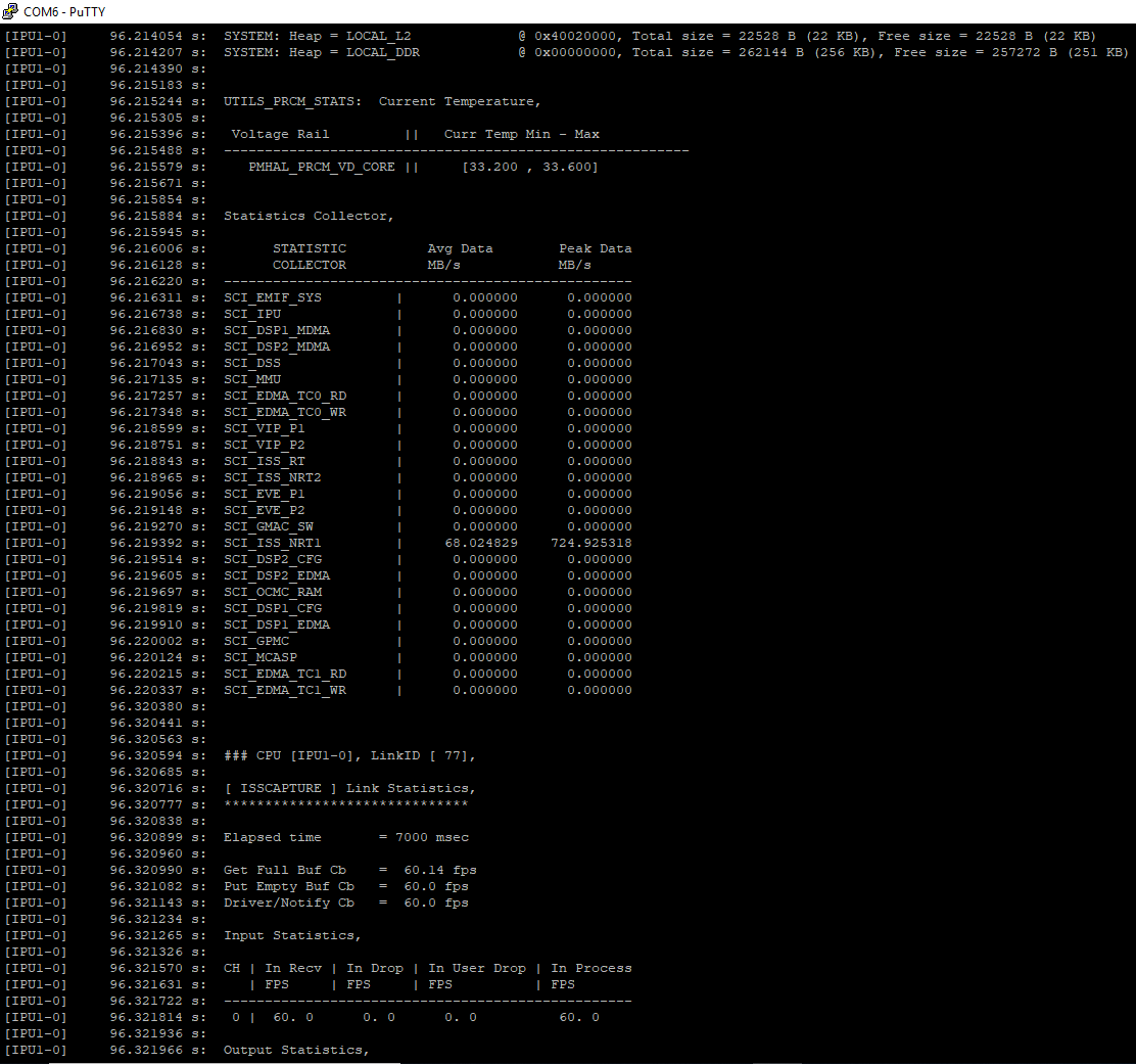 TDA3XEVM: Single Camera use case doesn't display image on computer monitor? - Processors forum ...