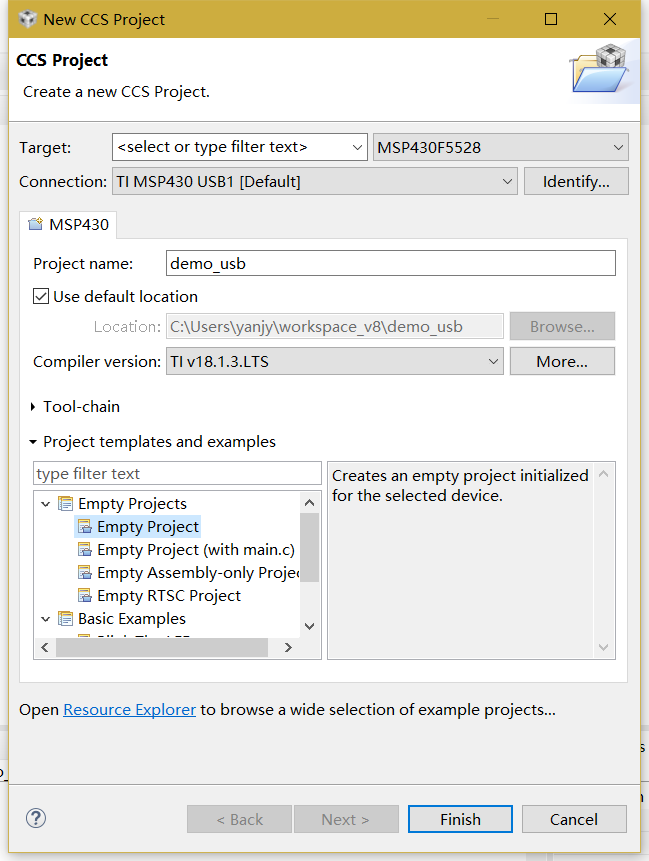 CCS/TDC1000-TDC7200EVM: #20 identifier "__SFR_FARPTR" is undefined - Code Composer Studio forum ...