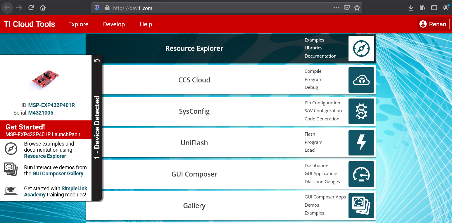 CCS: Incorrect redirect in ccs cloud ide - Code Composer Studio forum ...