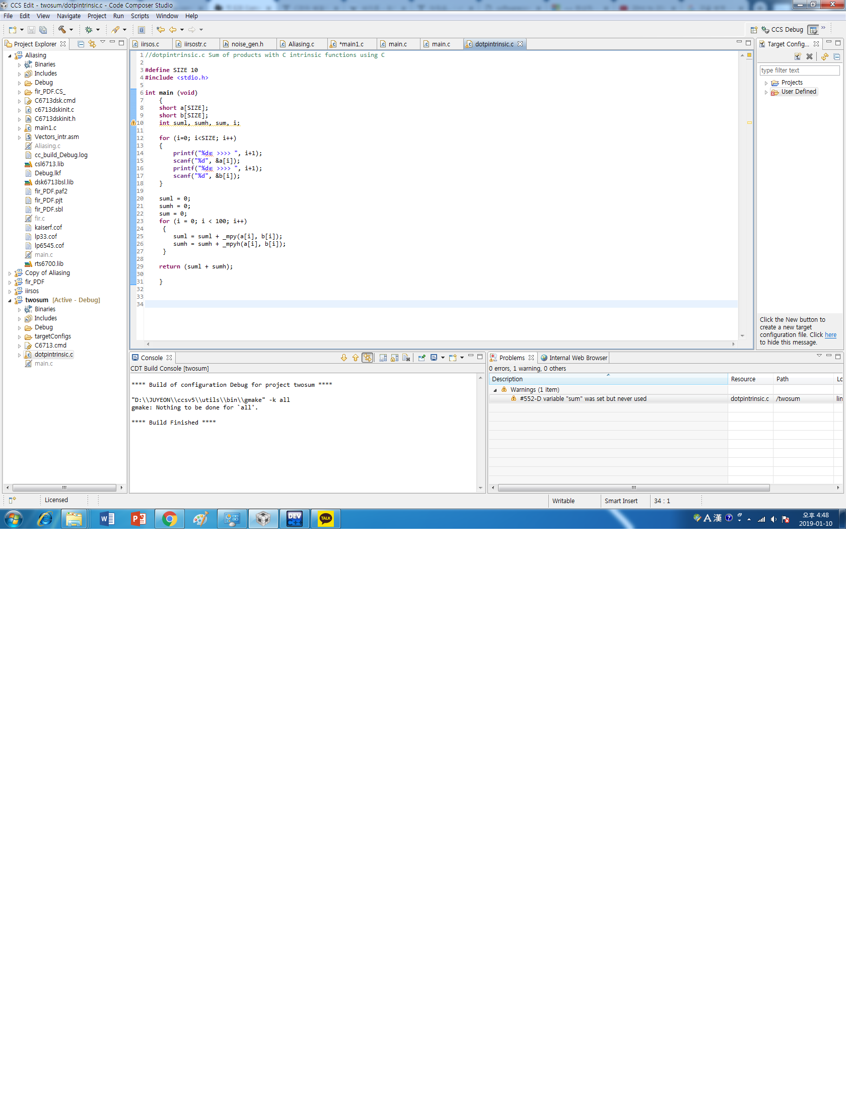 CCS/TMDSDSK6713: I want to operate CCS project without DSKchip.... - Code Composer Studio forum ...