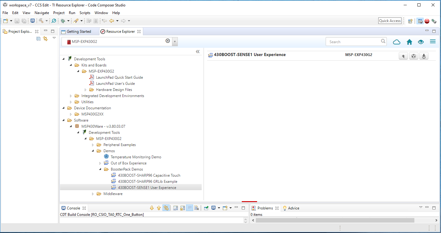 Ccs430boost Sense1 Impossible To Import Ccs Project Code Composer