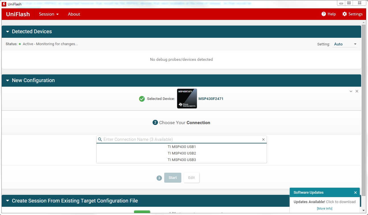 Ccsmsp432p401r Programming Problem Of Xds200 And Msp432 Mcus Code