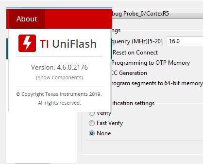 CCS/TMS570LC4357: CortexR5: File Loader: Memory write failed: Algorithm indicated it failed to ...