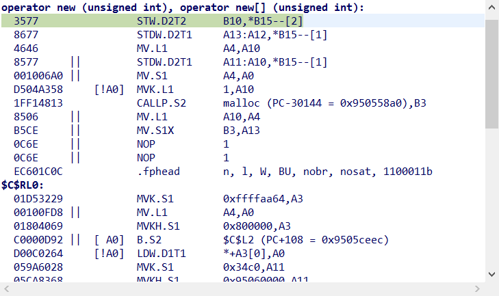 CCS/AM5728: It cann't call constructed function，when we used "new" operator for class. - Code ...