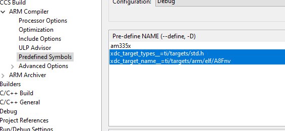 CCS/PROCESSOR-SDK-AM335X: Still... Where is SYS_BIOS_PATH or BIOS_CG_ROOT set?? - Code Composer ...