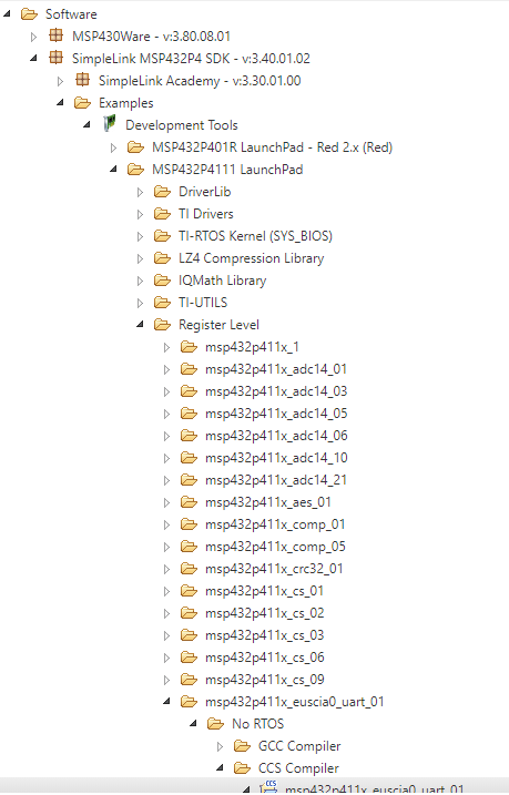 CCS/MSP432P4111: Not able to flash SDK examples code to blank MSP432 MCU - Code Composer Studio ...