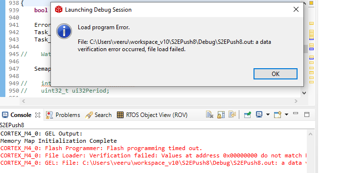 CCS/TM4C1294NCPDT: Dedug using TM4C1294XL Evaluation Kit TI-RTO's - Code Composer Studio forum ...