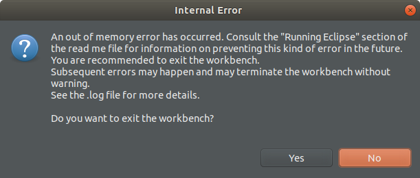 CCS/CC2640R2F: Internal Error - Code Composer Studio forum - Code Composer Studio™︎ - TI E2E ...