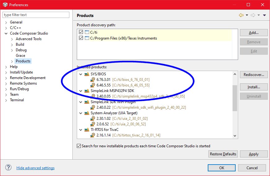 CCS/PROCESSOR-SDK-AM335X: Still... Where is SYS_BIOS_PATH or BIOS_CG_ROOT set?? - Code Composer ...