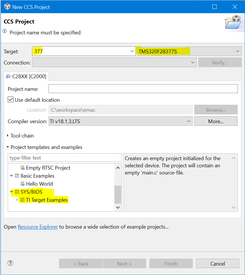 CCS/TMS320F28377D: F28377 could not find the 28377 model when new platform was built. - Code ...