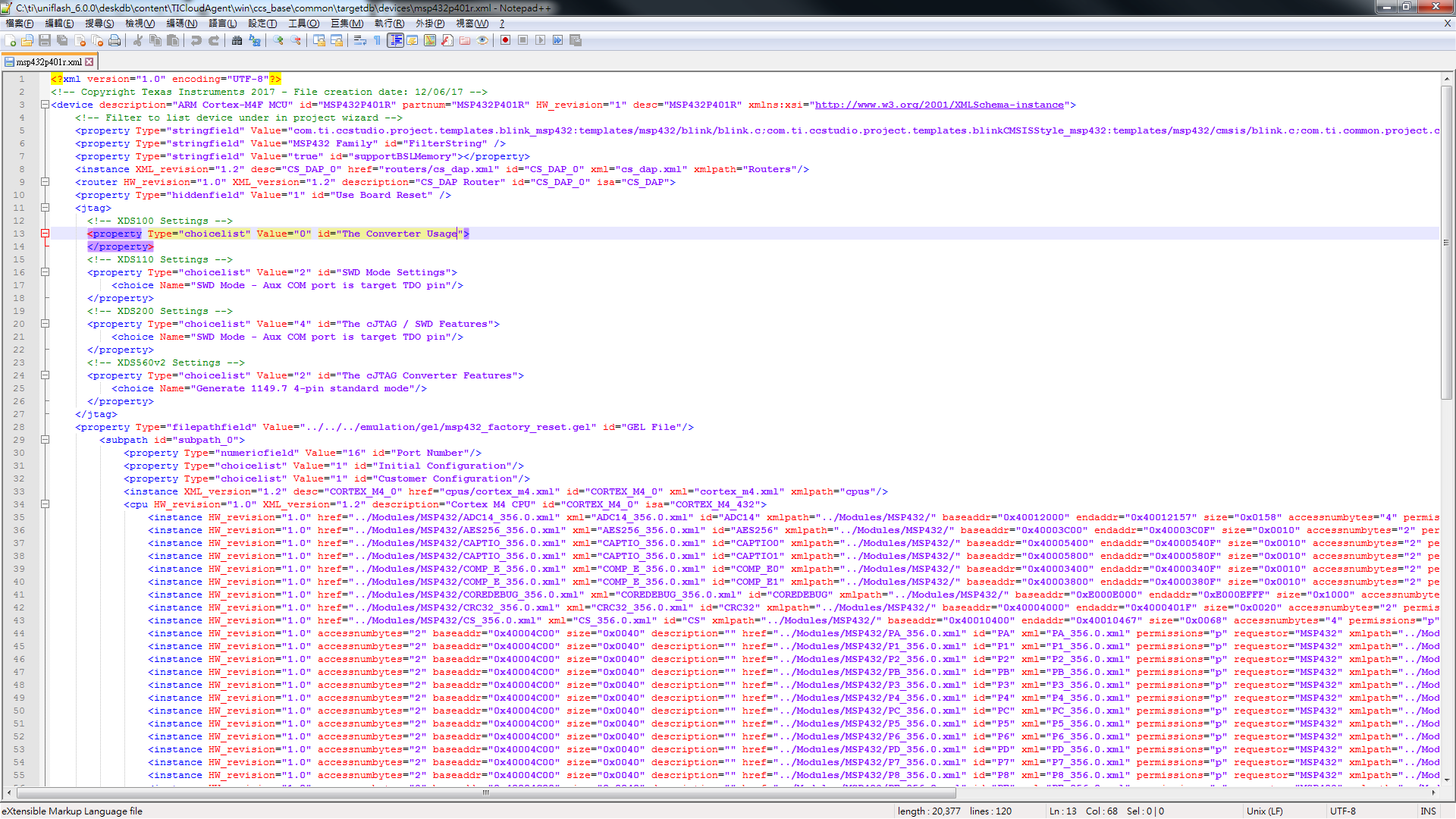 Ccsmsp432p401r Programming Problem Of Xds200 And Msp432 Mcus Code