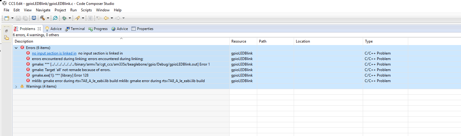 Compiler/diagnostic messages/10198 - Code Composer Studio forum - Code Composer Studio™︎ - TI ...