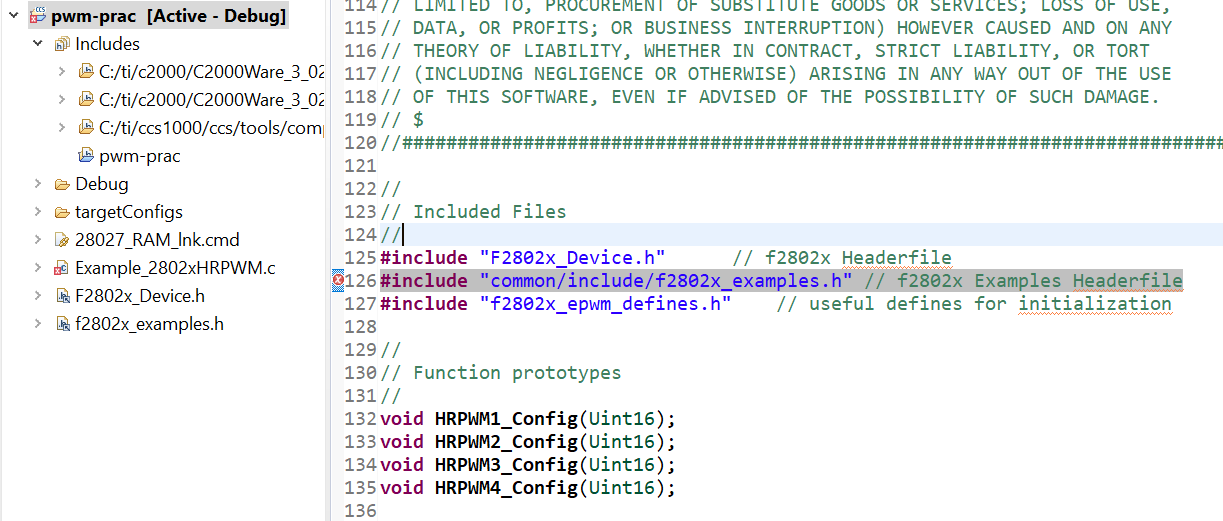 CCS/TMS320F28027: f28027 - Code Composer Studio forum - Code Composer Studio™︎ - TI E2E support ...