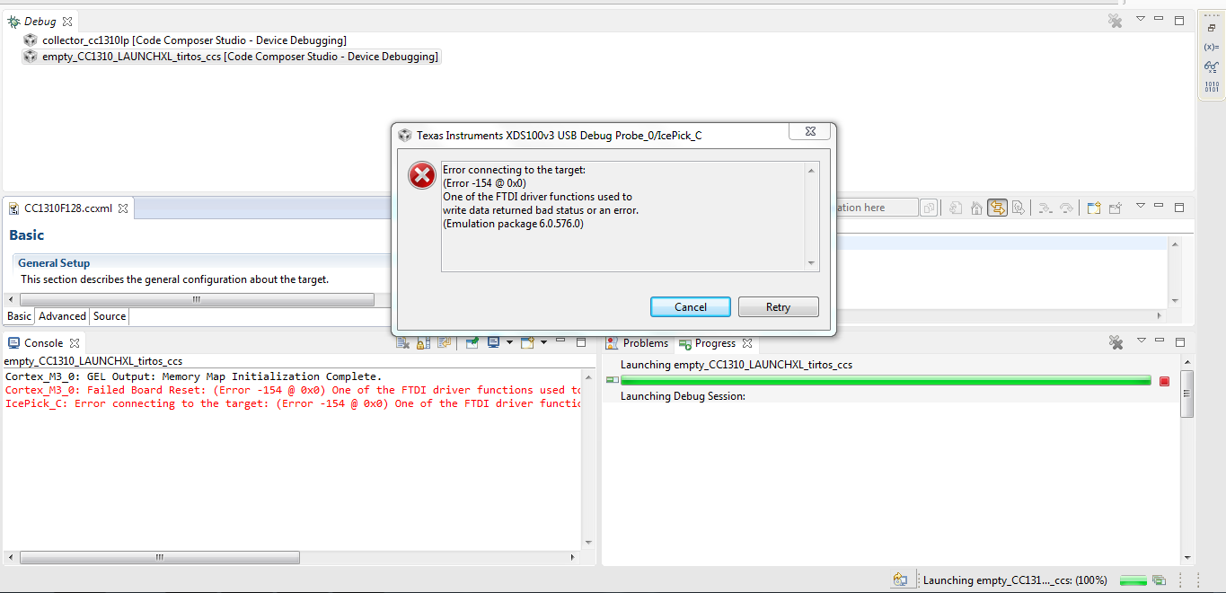 Ccscc1310 I Constantly Need To Hard Reset After Conducting One Round Of Jtag Connection Test