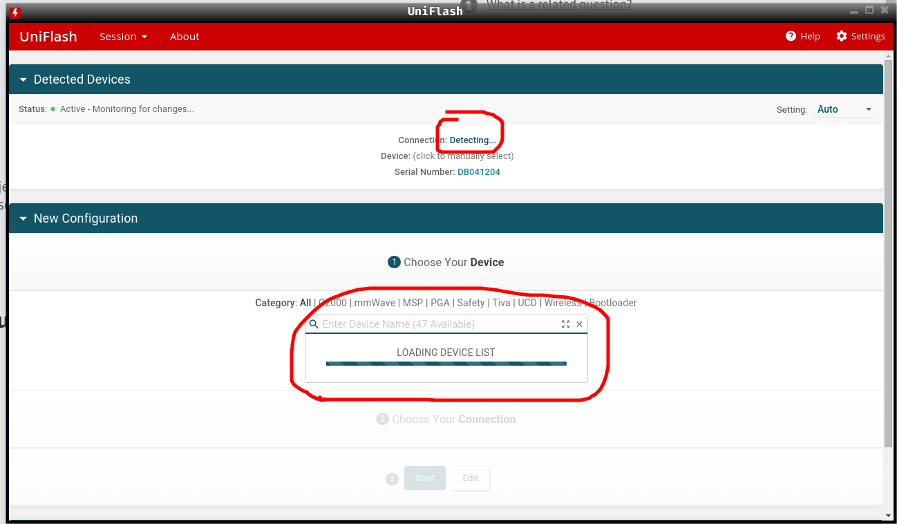 CCS/MMWAVEICBOOST: why UniFlash need root permission under Linux? - Code Composer Studio forum ...