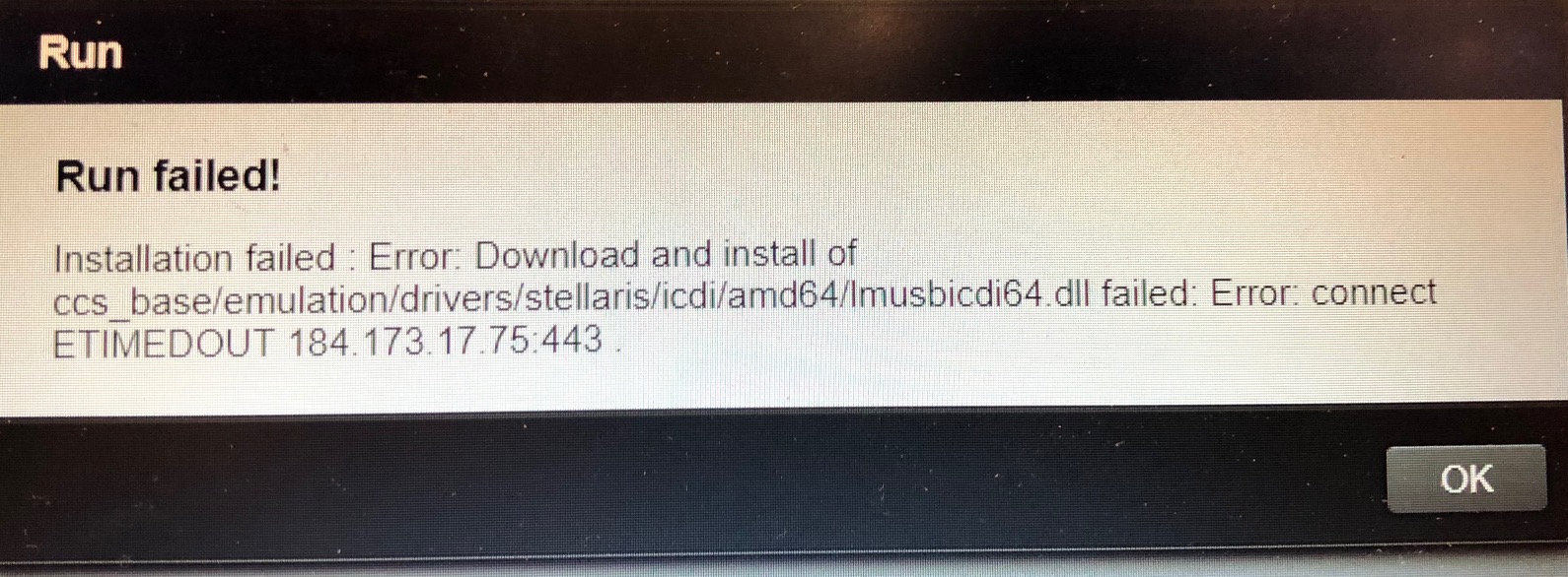 CCS: Cloud Agent not working - Code Composer Studio forum - Code Composer Studio™︎ - TI E2E ...