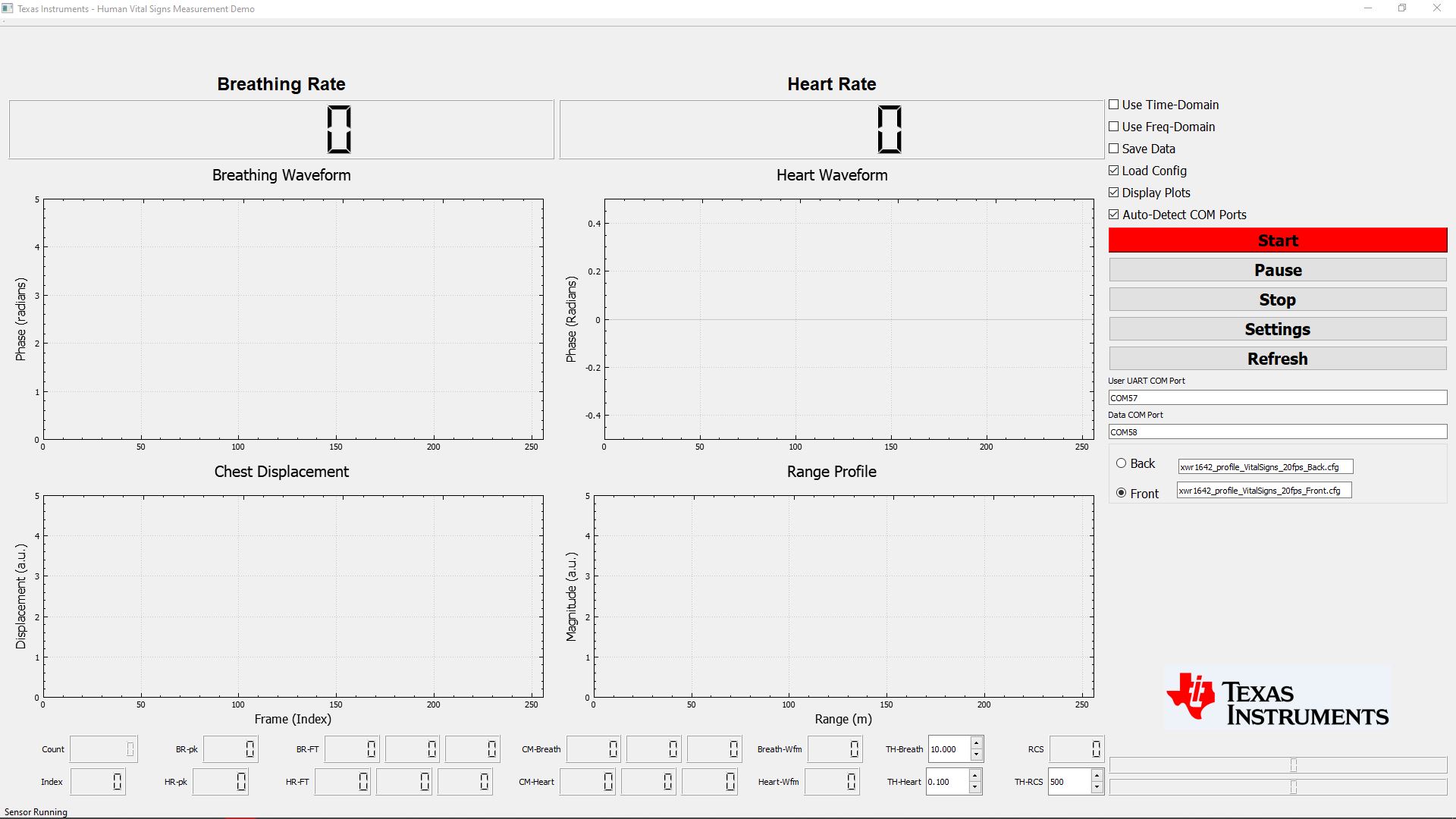 CCS/AWR1443BOOST: Running Vital Signs Lab with AWR1443 - Code Composer Studio forum - Code ...