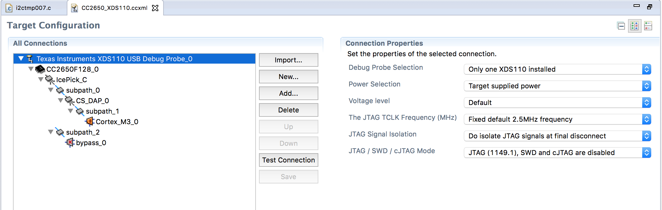 CCS/CODECOMPOSER: Unable to download Stack or App code to Sensortag (MAC user) - Code Composer ...