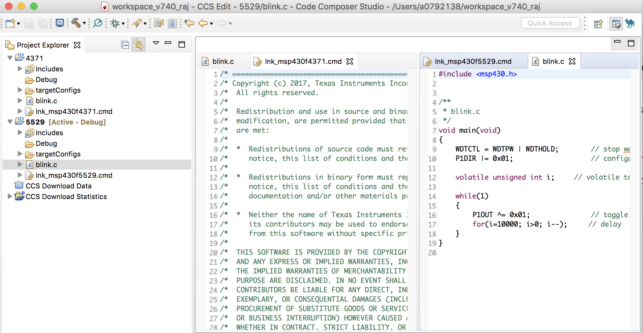 [Resolved] CCS: Open file tabs organization in CCS - Code Composer ...