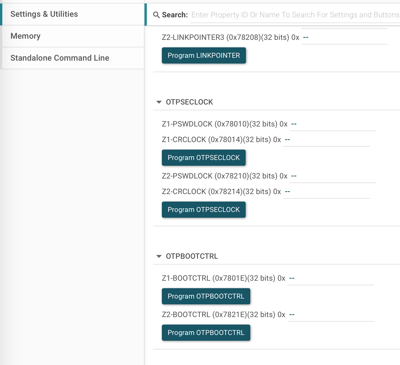 Ccstms320f28374s Script For Programming The Otpbootctrl Register