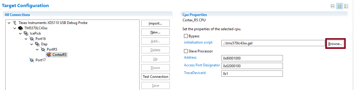 CCS/TMS570LC4357: CortexR5: File Loader: Memory write failed: Algorithm indicated it failed to ...
