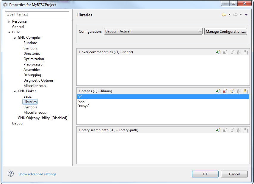 CCSv6.1 Bug: Adding dependencies causes all -lXXX to become -TXXX in the linker arguments - Code ...