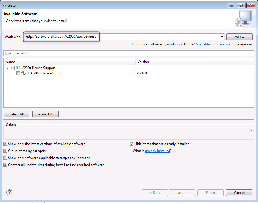 CCS: How can I use ccs6.2.0 to develop TMS320280049 now? - Code ...