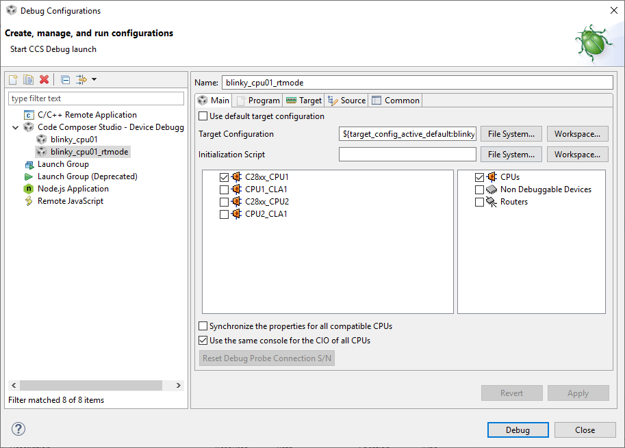 CCS/CCSTUDIO-C2000: ITRAP when trying real time debug - Code Composer ...