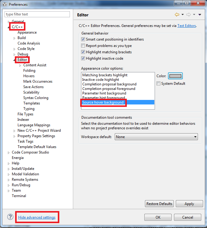 [HELP] how to set content preview window background color - Code ...