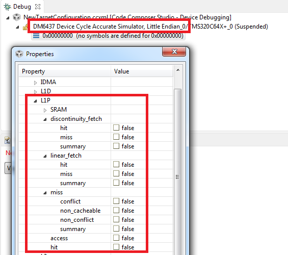 Function profiler with C64x+ Simulator - Code Composer Studio forum - Code Composer Studio™︎ ...