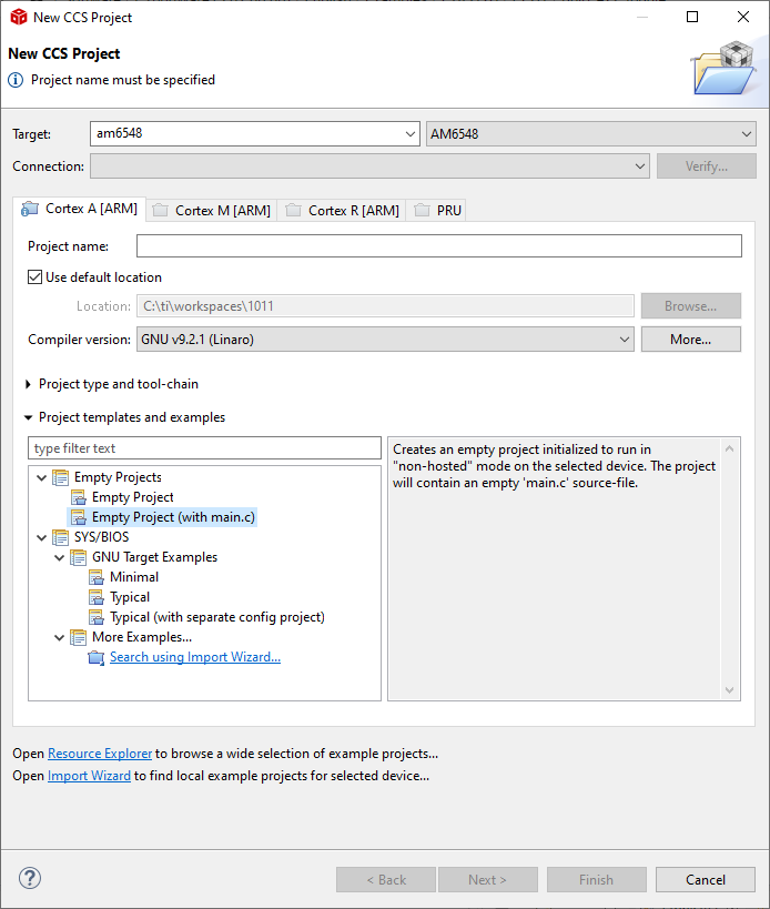 CCS/AM6548: System Analyzer Example - Code Composer Studio forum - Code Composer Studio™︎ - TI ...