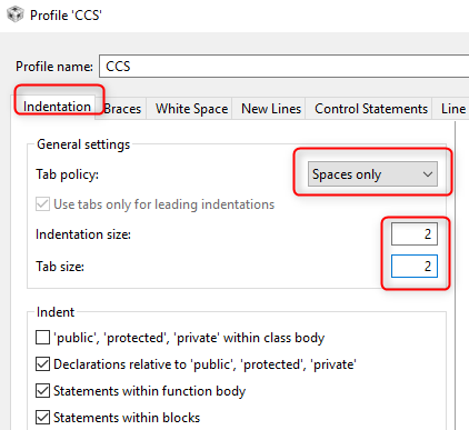 CCS/CC2640R2F: How can i change the tab width of ccs? - Code Composer Studio forum - Code ...