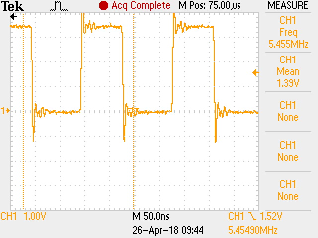 Tm4c1294ncpdt Gpio Output Rising And Falling Edges Arm Based Microcontrollers Forum Arm