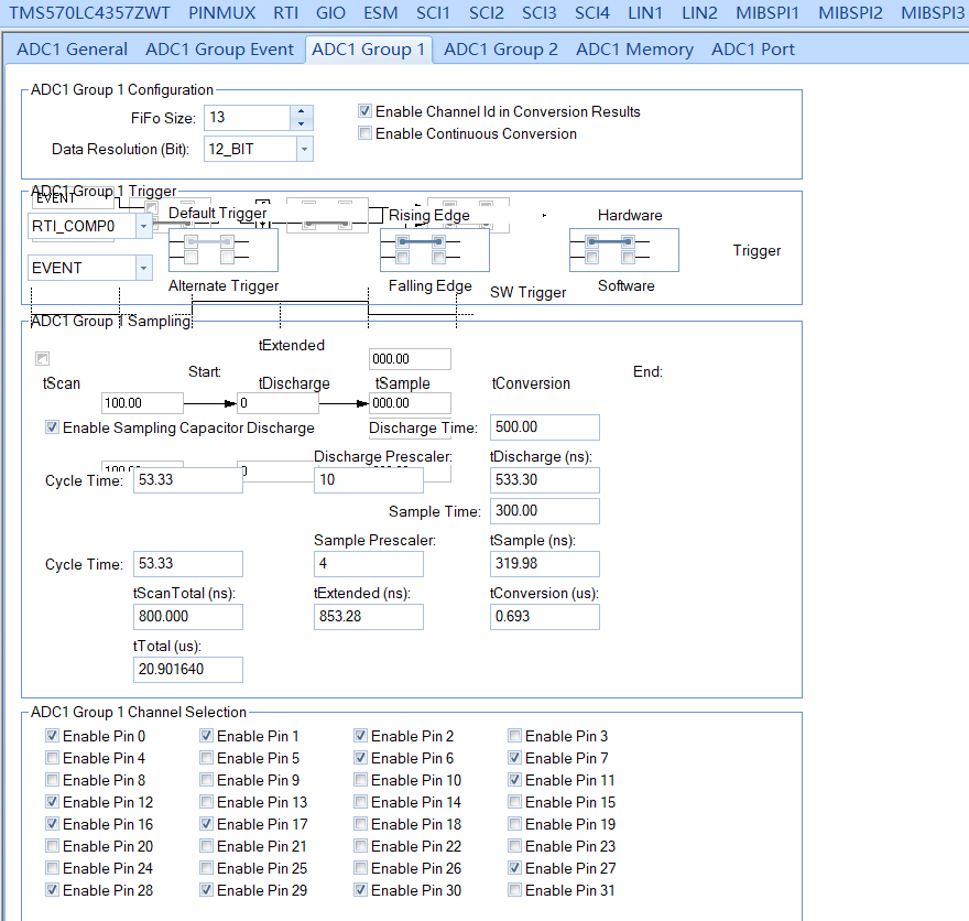 TMS570LC4357-EP: MibADC + DMA related issues - Arm-based microcontrollers forum - Arm-based ...