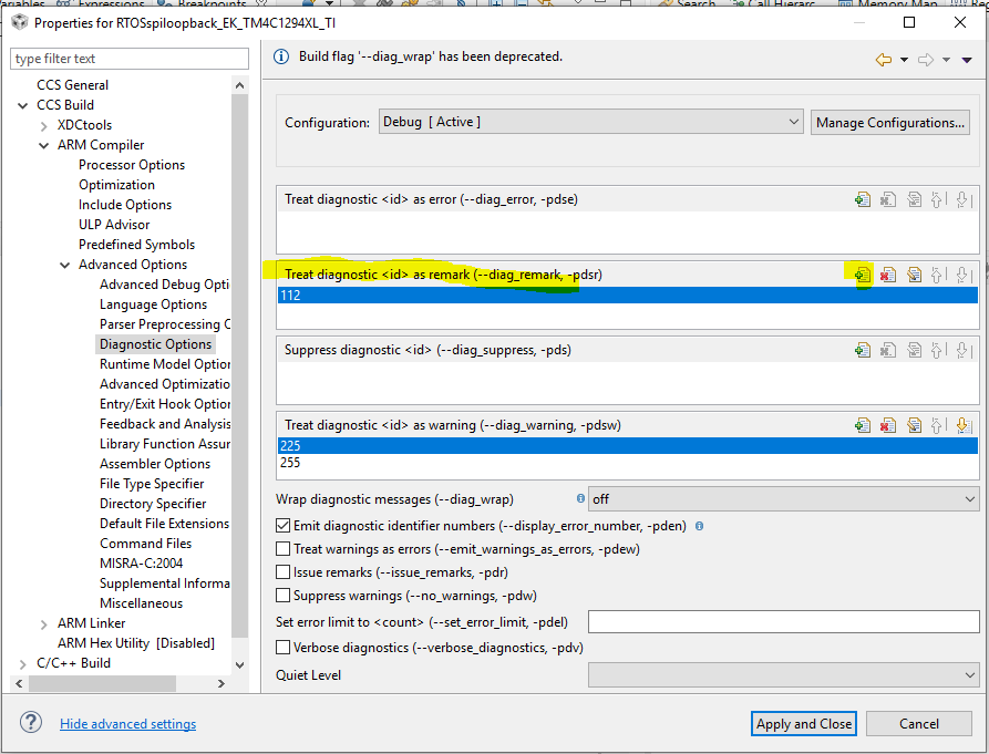 CCS/TM4C1294NCPDT: warning: statement is unreachable - Arm-based microcontrollers forum - Arm ...