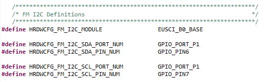 MSP432P401R: Cannot Start Up I2C - Arm-based microcontrollers forum - Arm-based microcontrollers ...