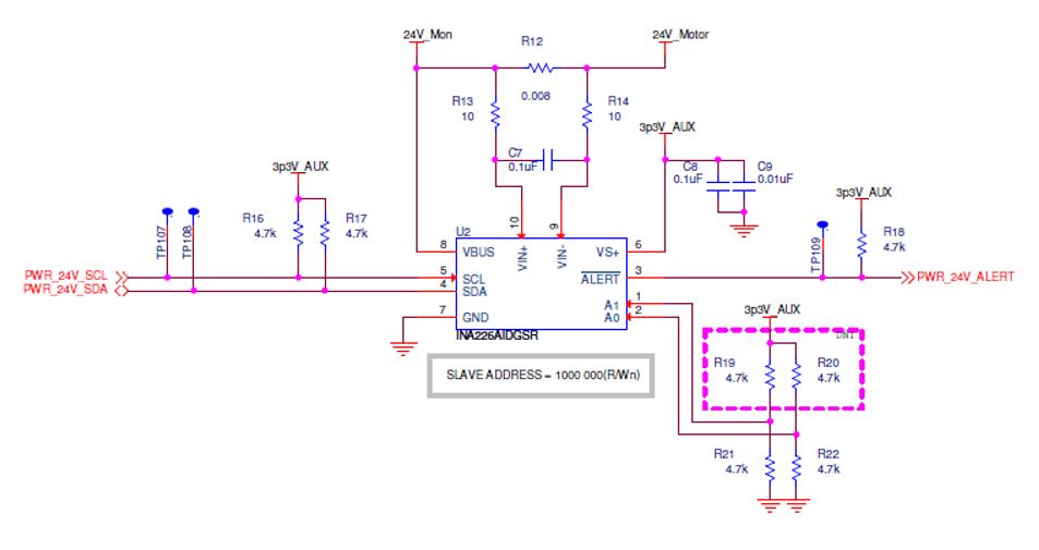 configuration registers for the INA226, calibration register - Current ...