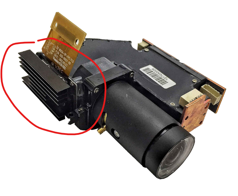 DLPLCR4500EVM: DLP Light Crafter 4500 EVM DMD Heat Sink Modification ...