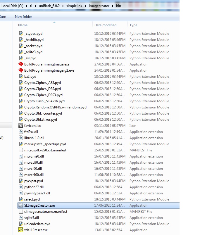 CCS/CC3220SF-LAUNCHXL: UniFlash "Start Image Creator" can't start for CC3220SF-LAUNCHXL - Wi-Fi ...