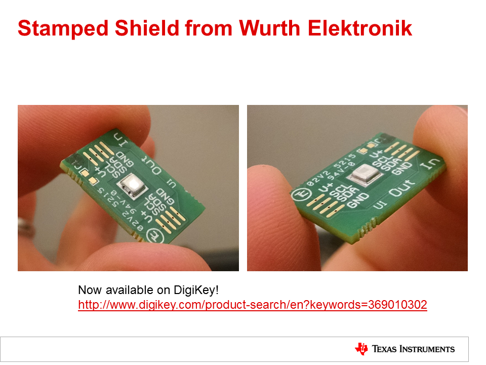TMP007: Layout - Sensors forum - Sensors - TI E2E support forums