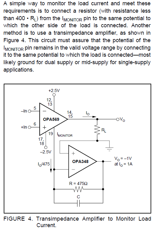 OPA 569 Current monitor output! - Amplifiers forum - Amplifiers - TI ...
