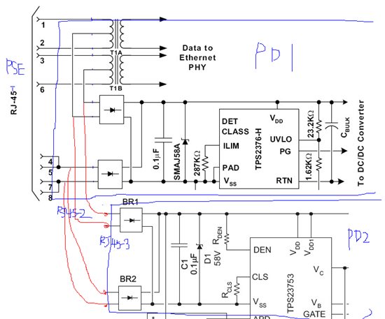 POE Design With 1PSE-to-2PD - Power management forum - Power management ...