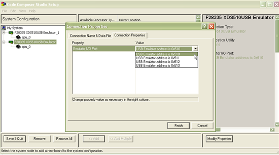 How to connect to multiple processors - Code Composer Studio forum ...