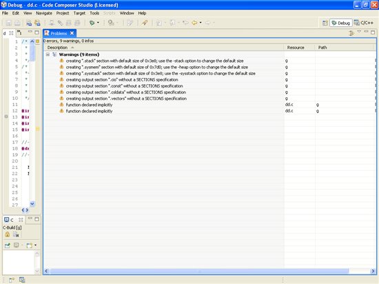 unresolved symbol _VECSTART - Code Composer Studio forum - Code ...